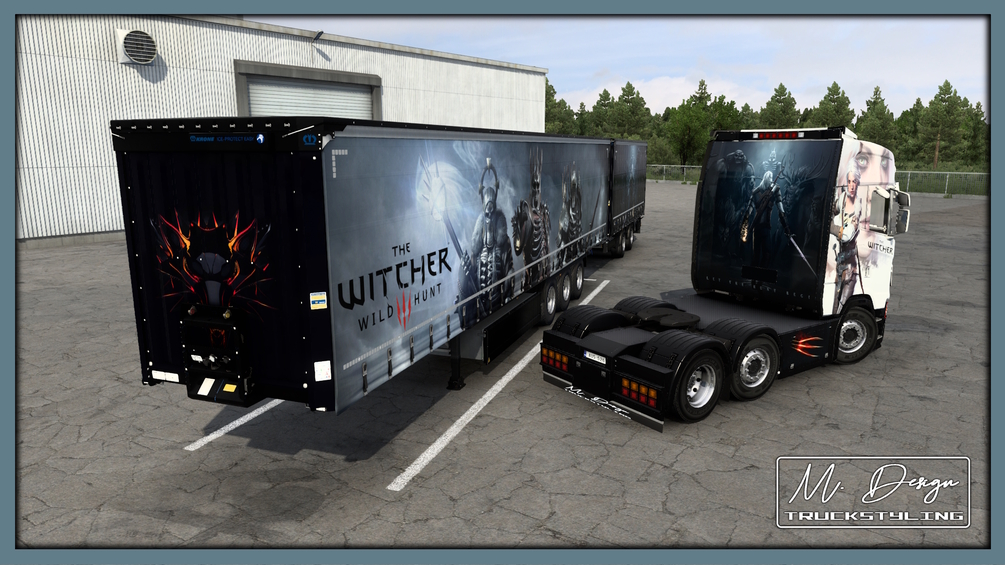 SKIN PACK SCANIA S + KRONE DOUBLE TRAILERS - 1.49 - ETS2