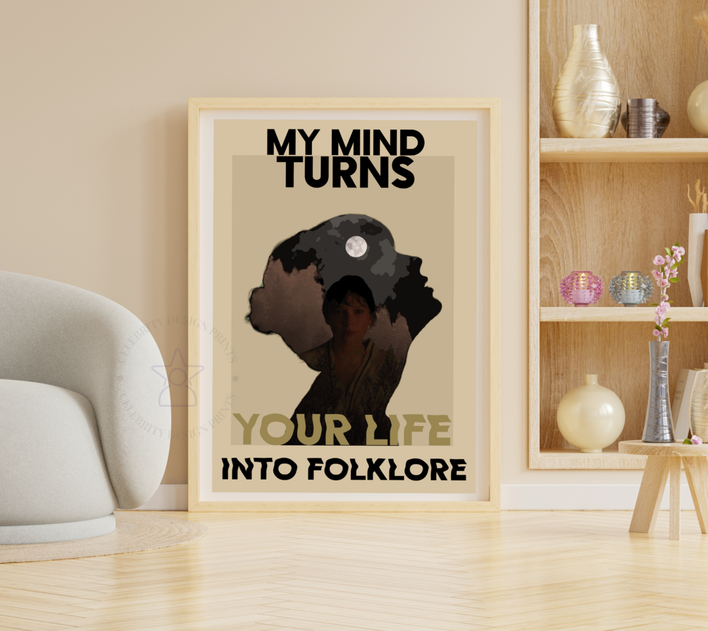 Taylor Swift - Folklore - Digital Poster