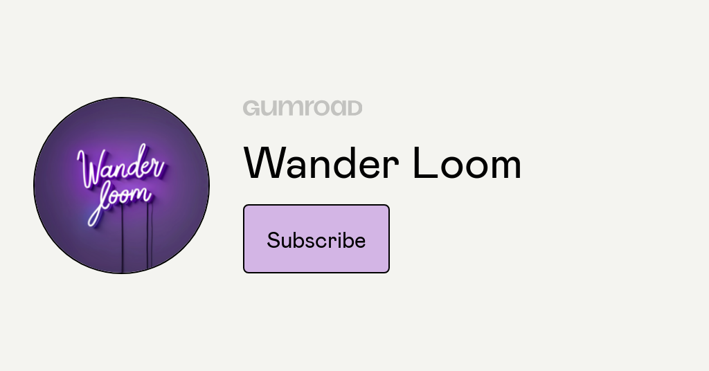 Wander Loom