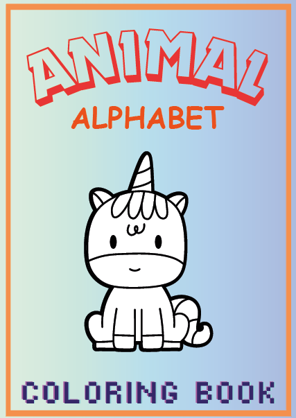 Animal Alphabet Tracing and Coloring Book