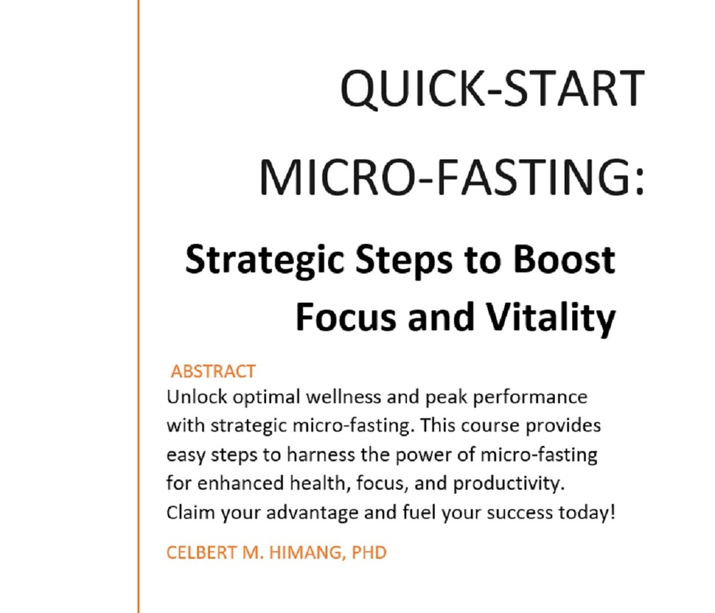 E-book on Micro-Fasting