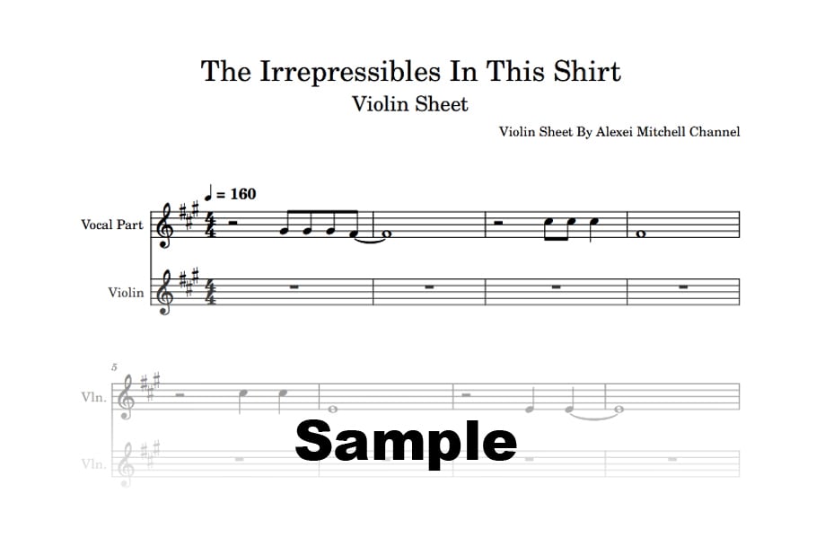 The Irrepressibles - In This Shirt
