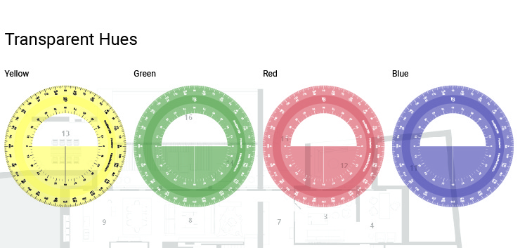 Colored Measuring Tools