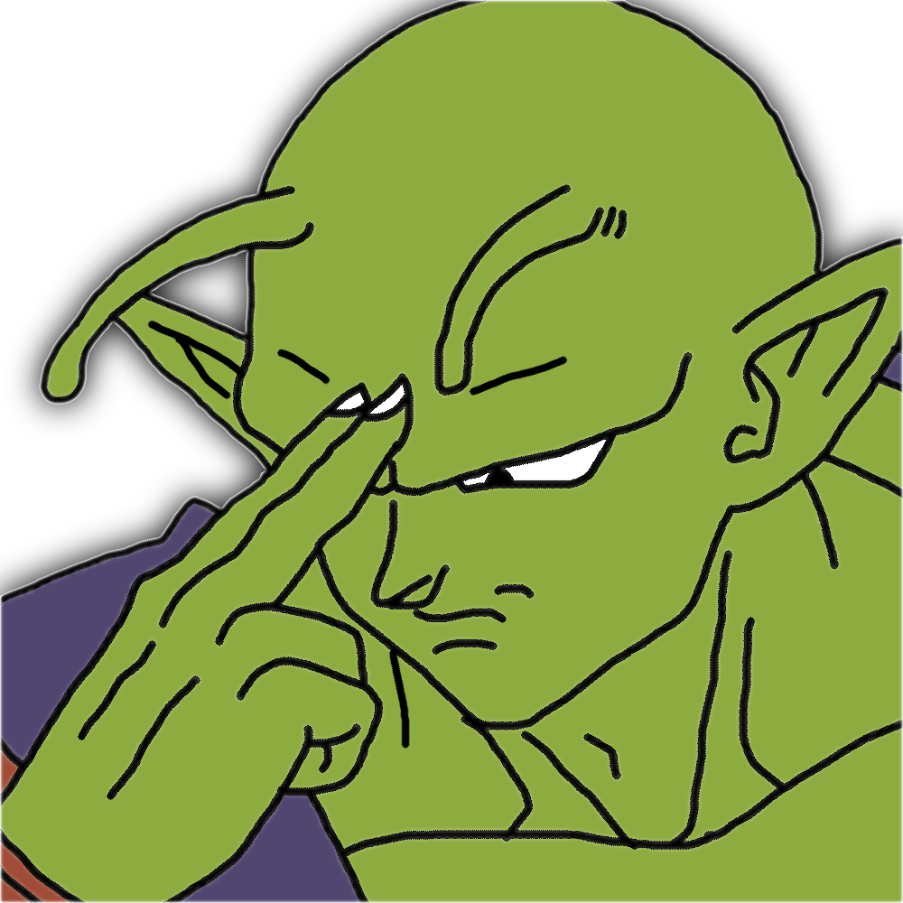 Piccolo Thinking (Twitch Emote)