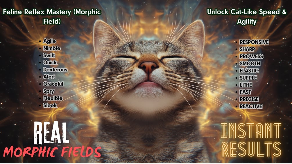(Boosted) Feline Reflex Mastery (Morphic Field) - Unlock Cat-Like Speed, Agility & Precision