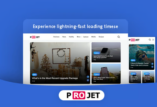 Projet Professional Blogger template