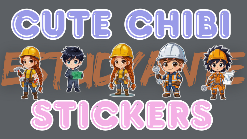 Free Cute Engineer Sticker
