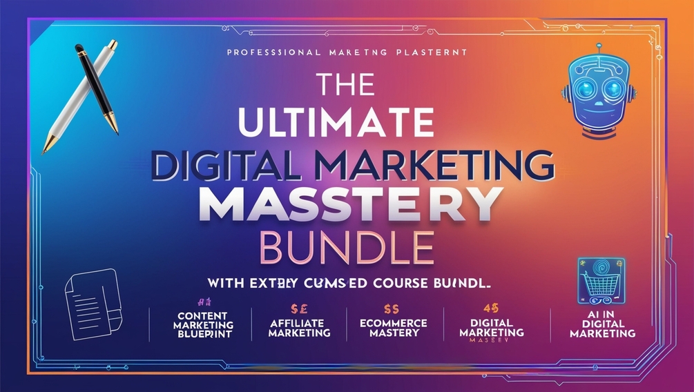 Complete Course Bundle 4 Courses for $12