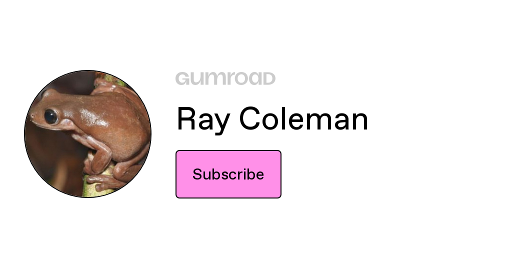 Ray Coleman