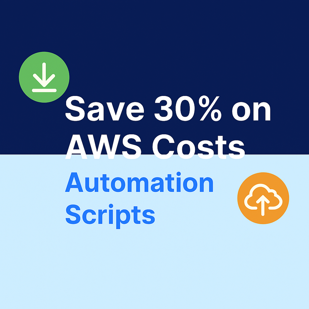 CloudSaver Automation Pack – Cut AWS Costs Instantly