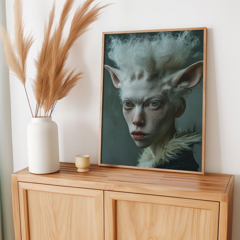 Woman Wendigo | DIGITAL DOWNLOAD | human-animal fusion | neomorph wall ...