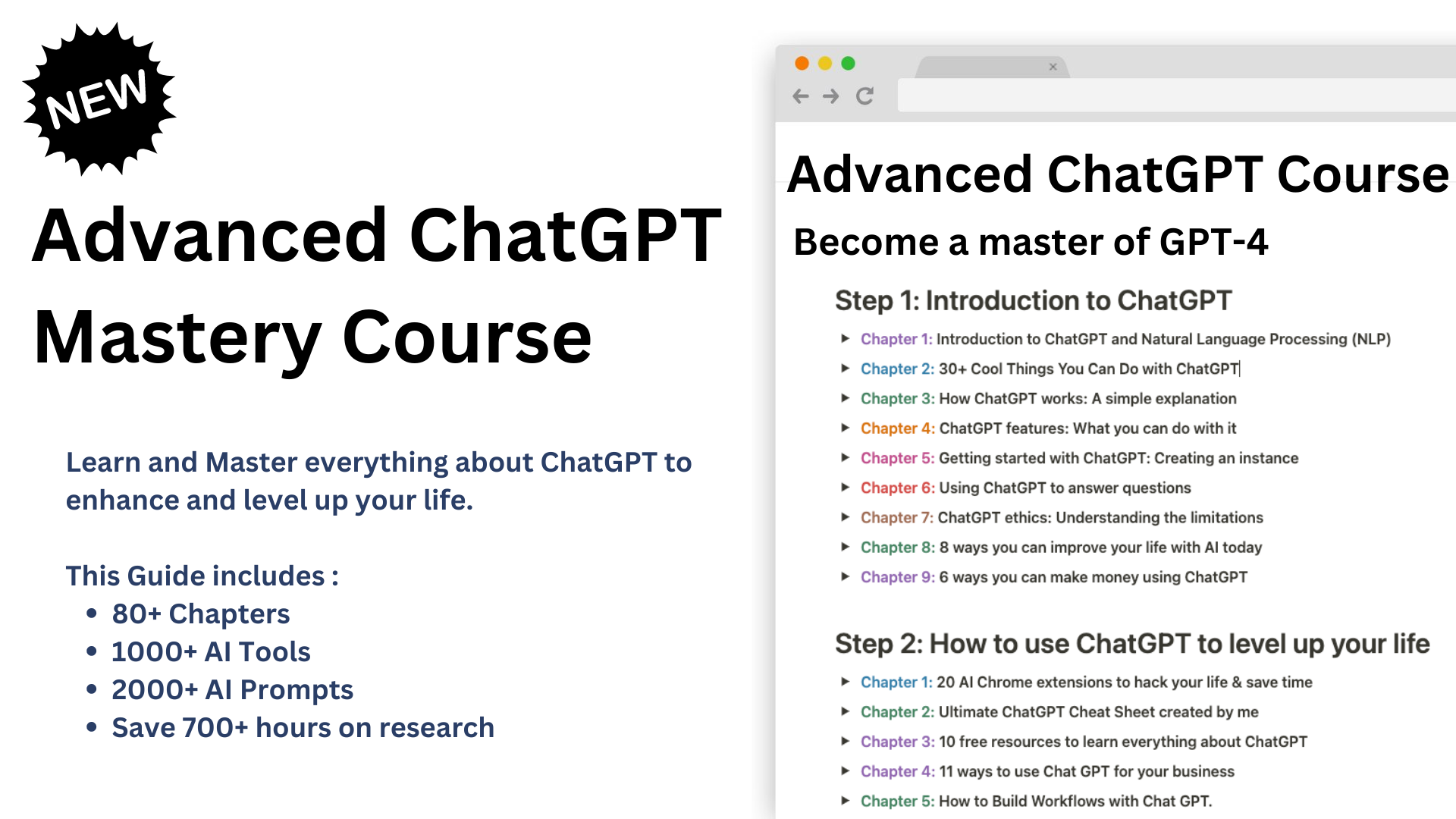 FREE Ultimate Advanced ChatGPT Mastery Course - Hasan