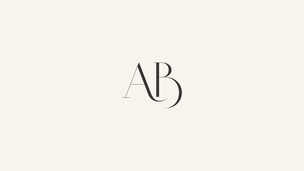 AB | Monogram | Instant Download