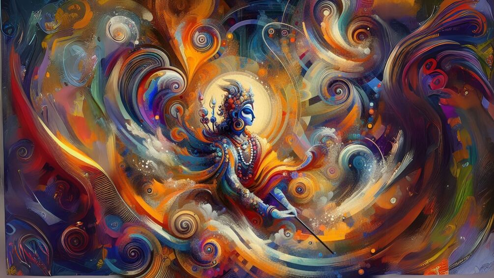 🎨 Divine Expressions: Abstract Images of God 🙏#ArtForTheSoul # ...