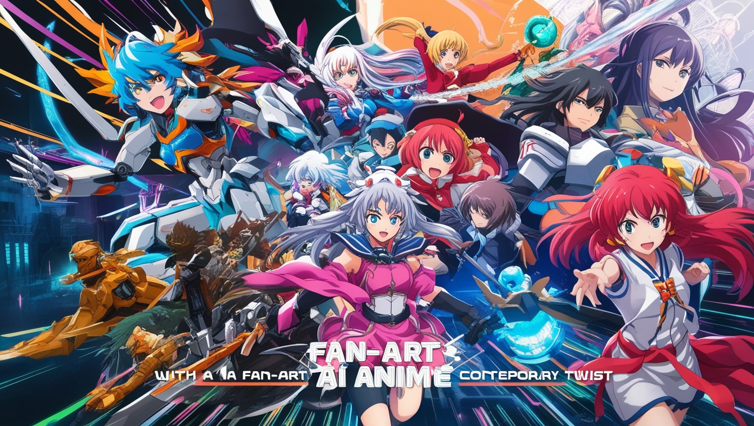 Dive into the World of Anime Fan Art 🎨 #AnimeFanArt #OtakuArt