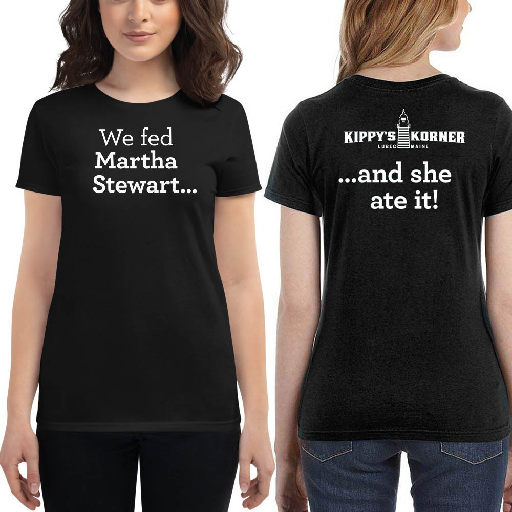 We fed Martha and she ate it!
