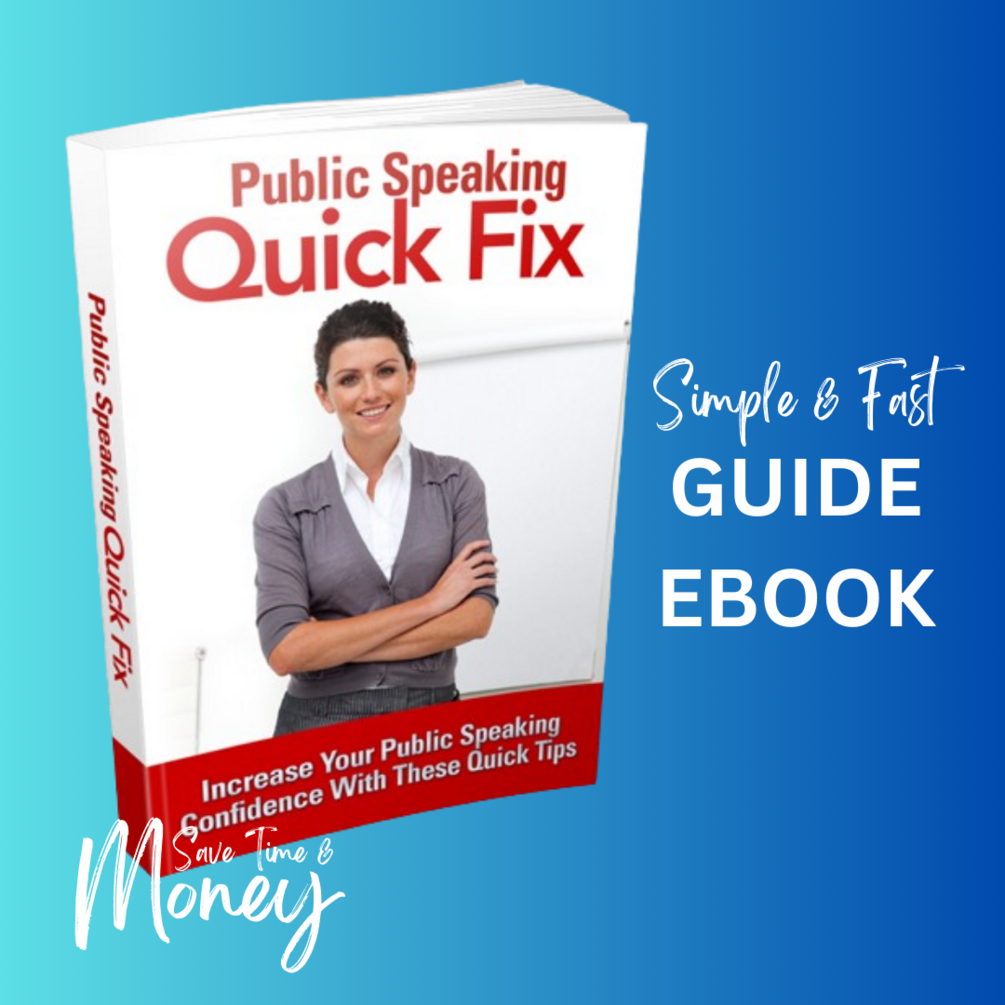 e-Book Public Speaking Quick Fix
