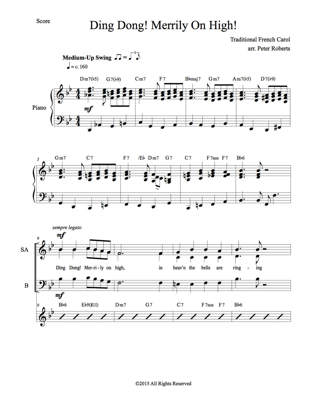 Ding Dong! Merrily On High