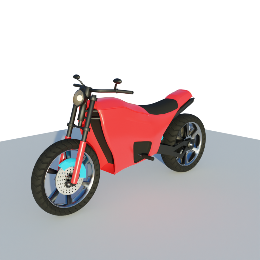Stylized Super Bike