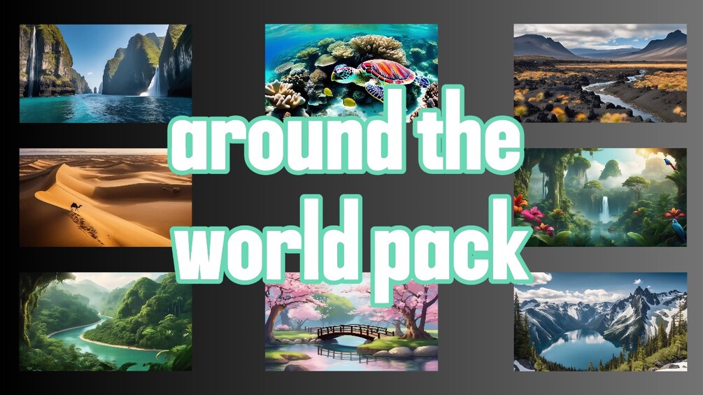 Desktop Wallpapers - Around the World pack