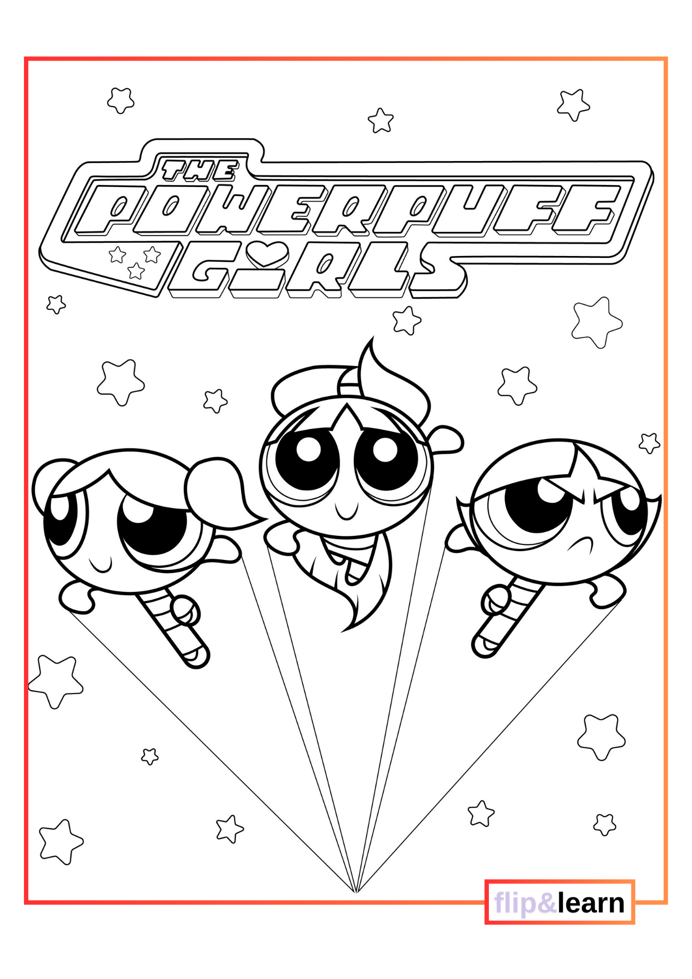Powerpuff Girls Coloring Pages