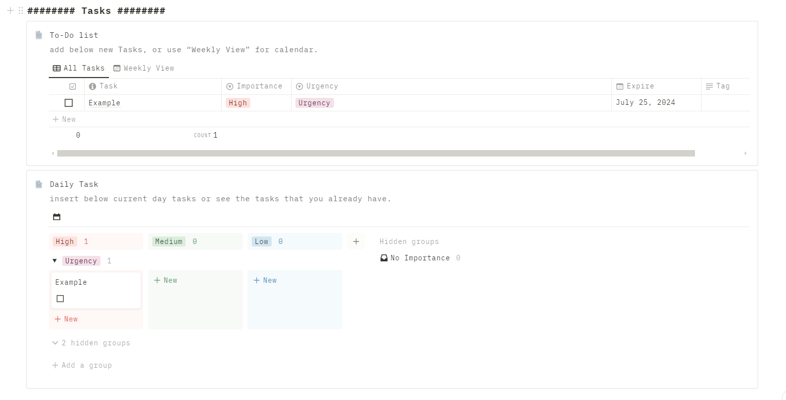 EasyPlan IT Notion [TEMPLATE]
