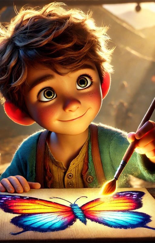 THE MAGIC PAINTBRUSH (Children's Storybook)