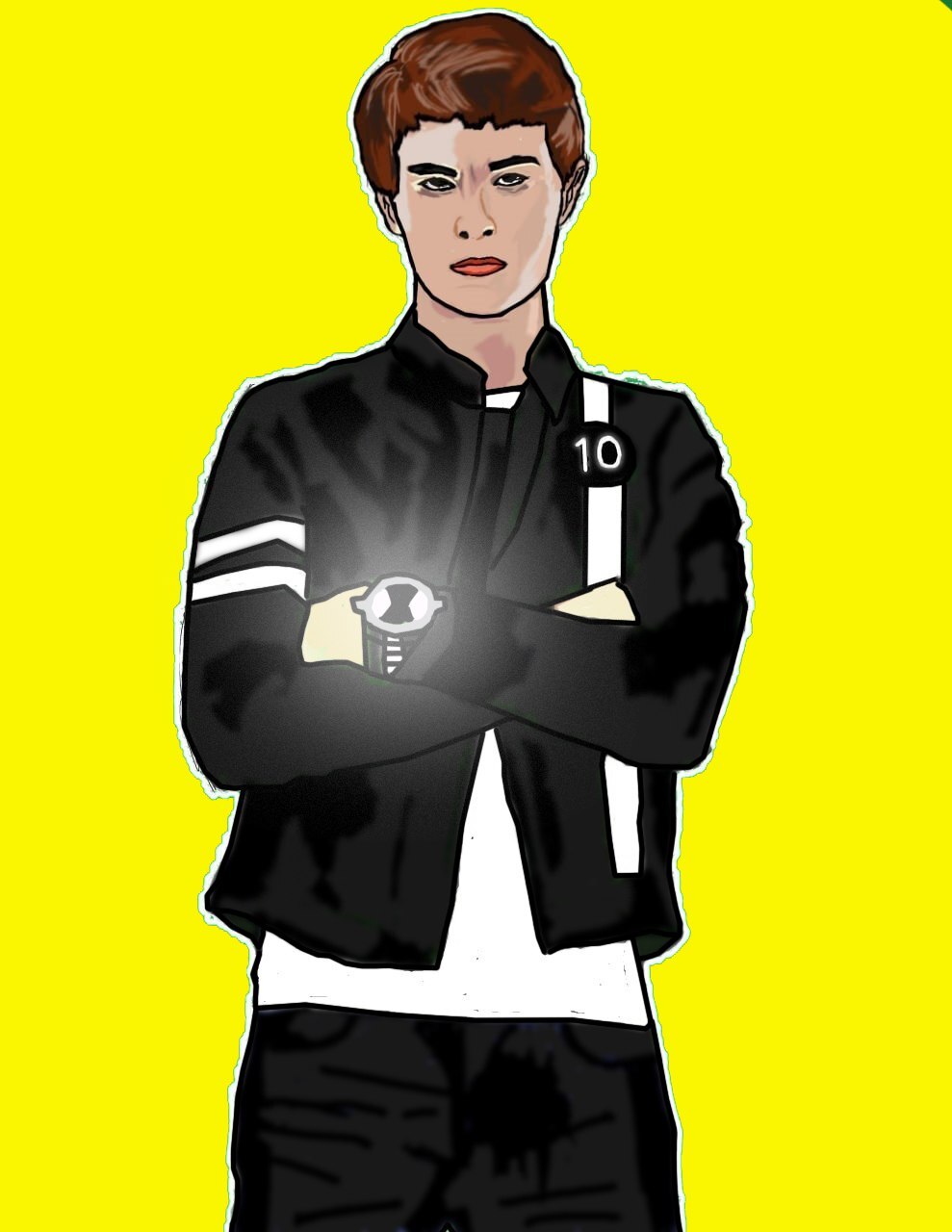 NFT ARTWORK_BEN 10 UNIVERS_NEGA BEN TENNYSON_ALIEN FORCE VERSION