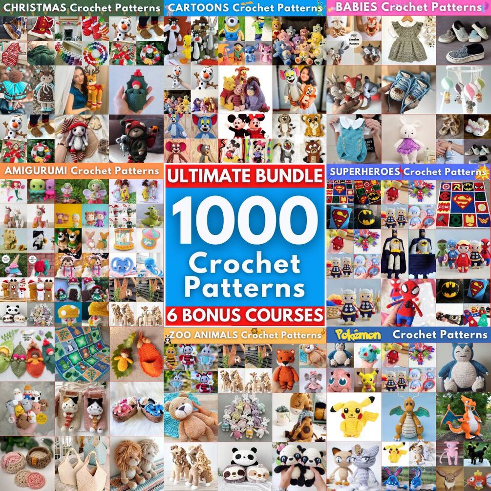 Ultimate Crochet Bundle For $12