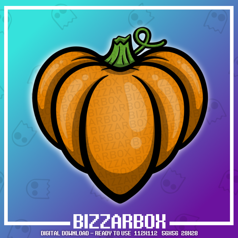 Streamer Emote: Pumpkin Heart