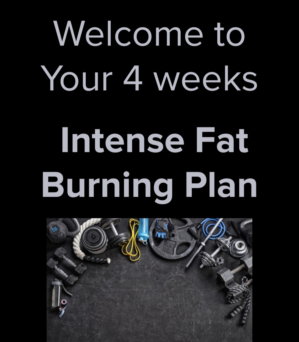 Getmofit ‘Intense Fat Burner’ Plan (4 weeks)