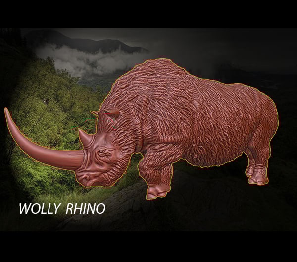 Woolly Rhino