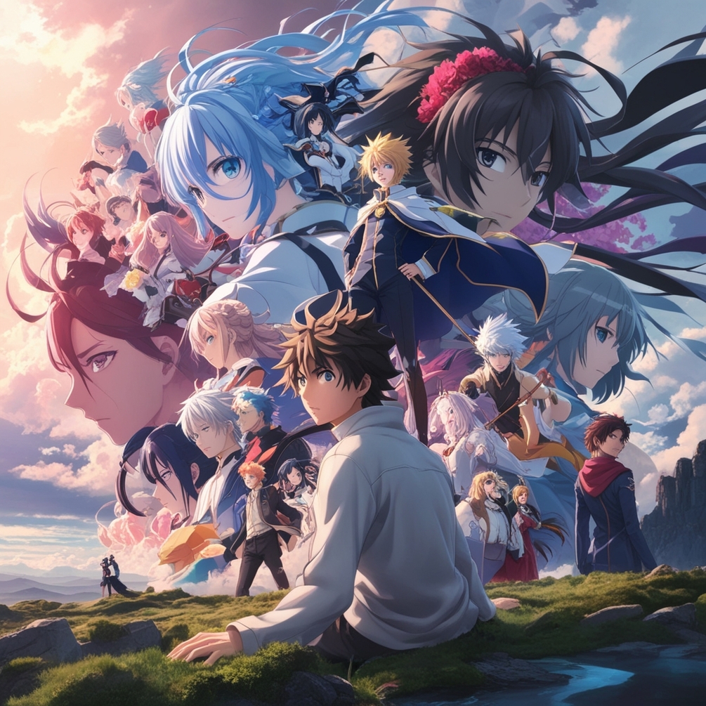 Dive into the World of Anime with Stunning Fan Art! #anime