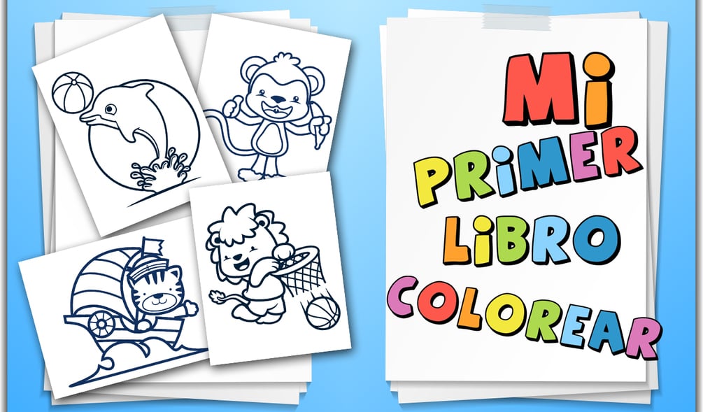 Mi Primer Libro Colorear (My First Coloring Book)