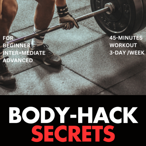 Bundle of "BODY-HACK SECRETS", ''BIO-HACK NUTRITION' and ''MUSCLE-DREAMS''.