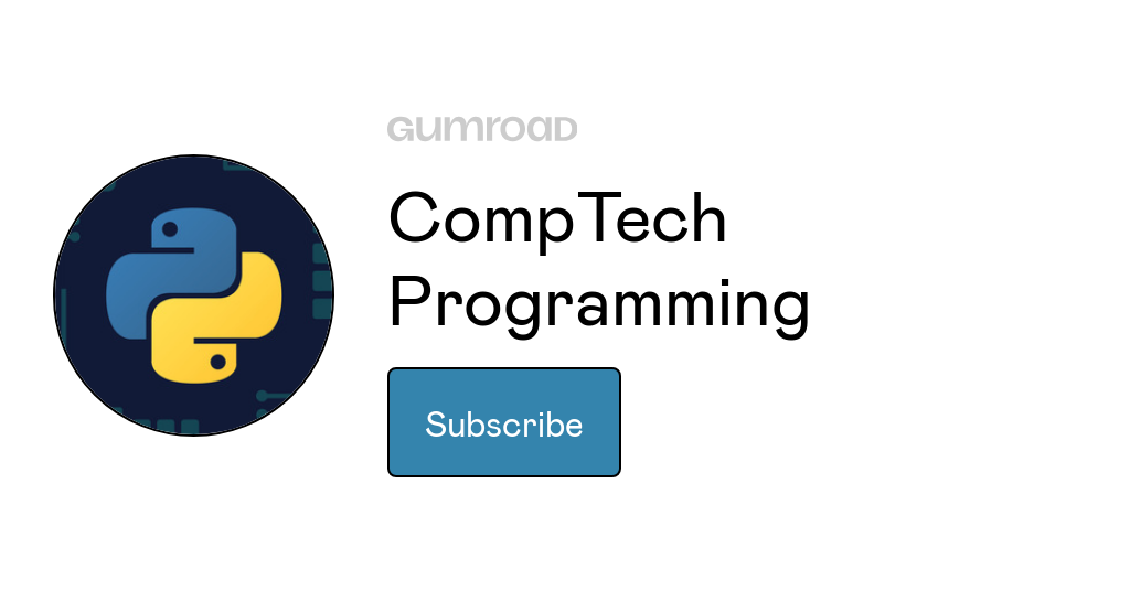 CompTech Programming