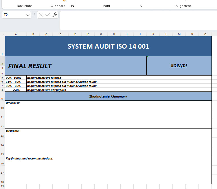 Comprehensive ISO 14001 EMS Audit Kit - 55+ Quality Management Questions
