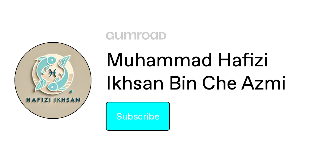 Muhammad Hafizi Ikhsan Bin Che Azmi