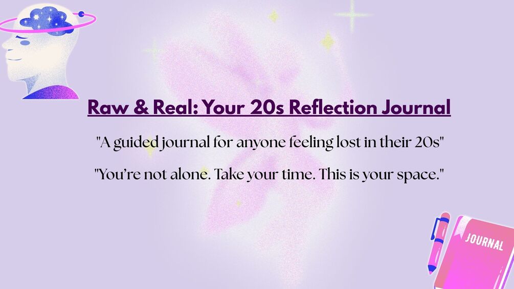 Raw & Real: Your 20s Reflection Journal