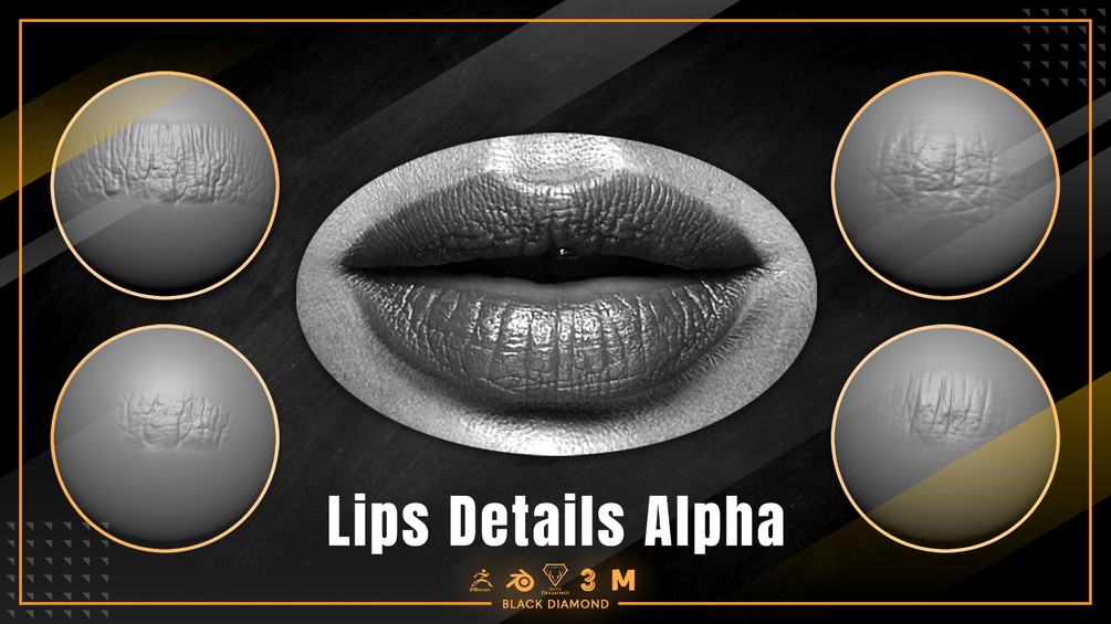 Human Lips Alpha