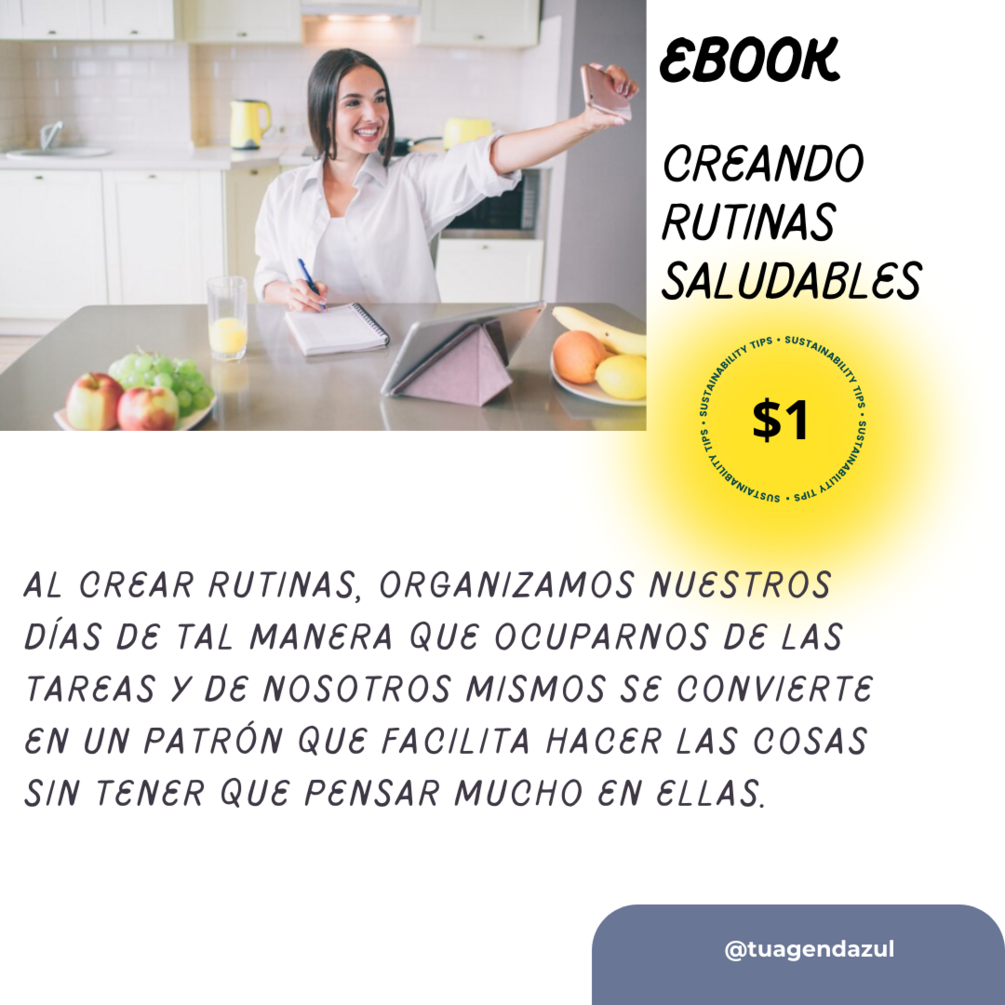 Ebook Guía para crear Rutinas Saludables