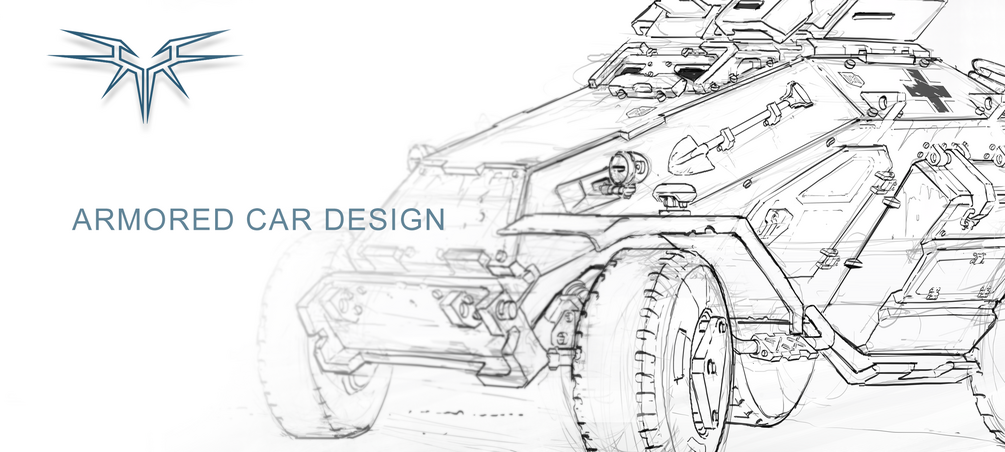 Armored Scoutcar Design