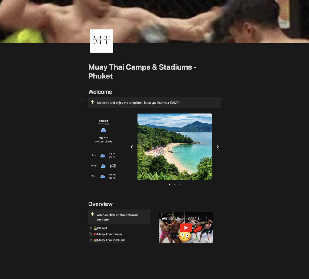 Muay Thai Camps Phuket