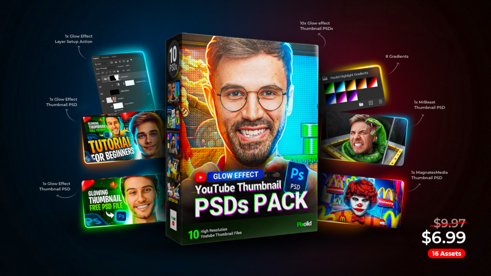 6 in 1 Premium Thumbnail Bundle