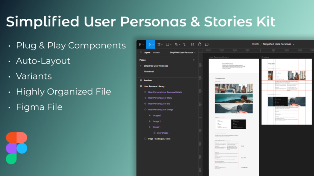 Simplified User Persona And User Story