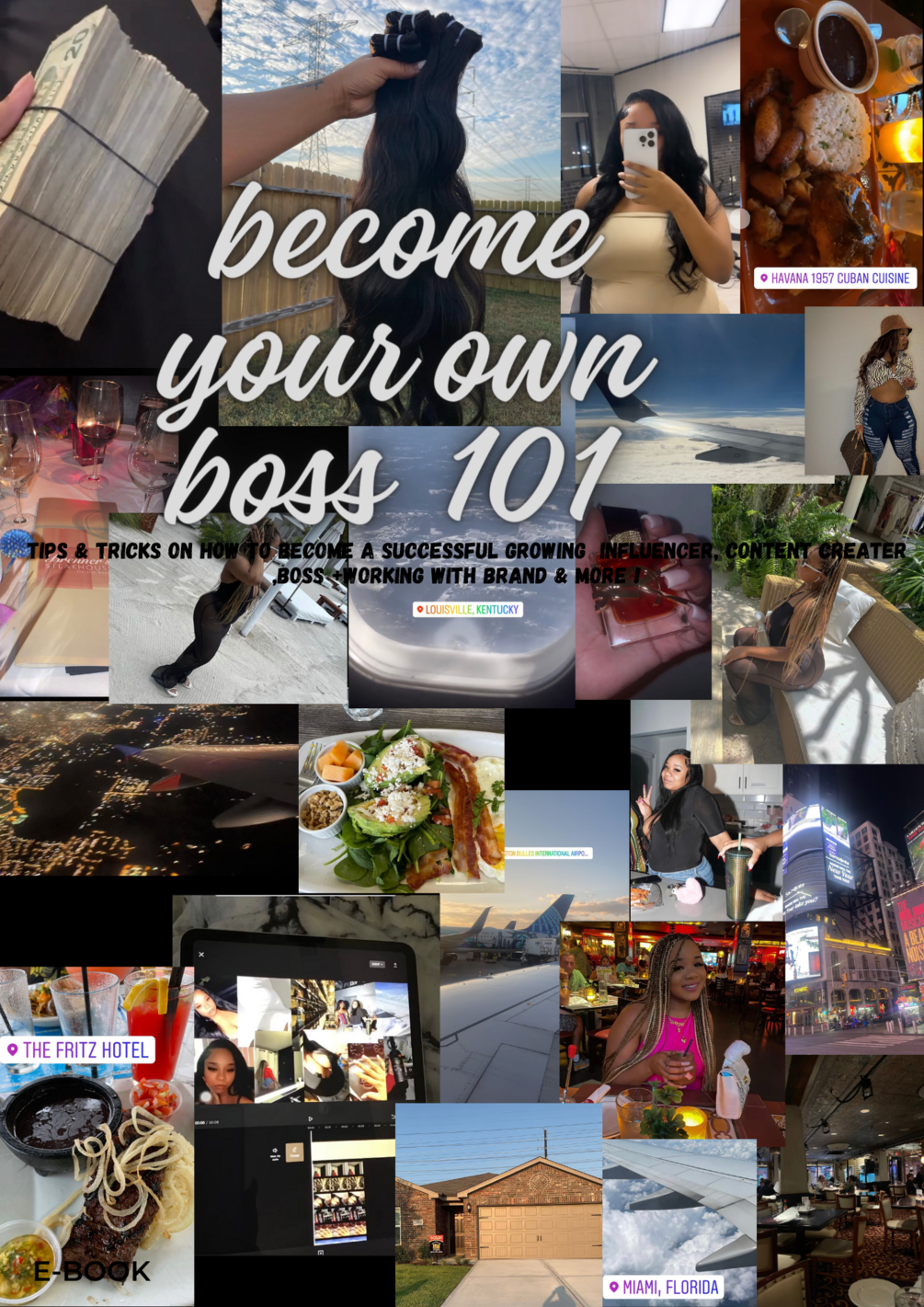 become your own boss from being a content creator E-book