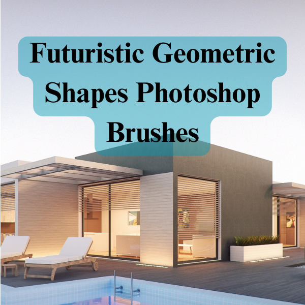 Futuristic Geometric Shapes Photoshop Brushes High Quality Adobe Photoshop