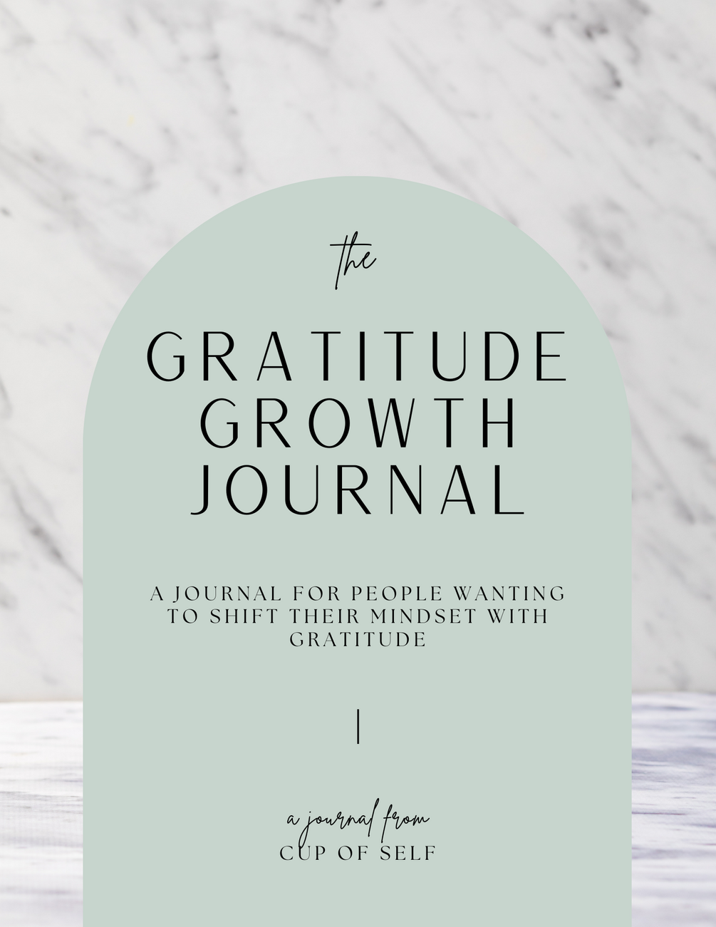 Gratitude Growth Journal Digital Download