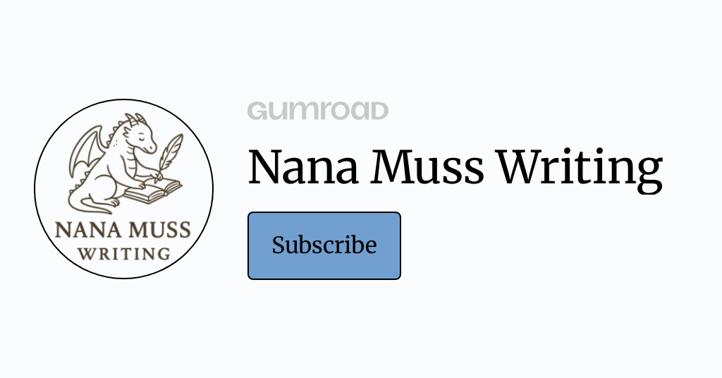 Nana Muss Writing