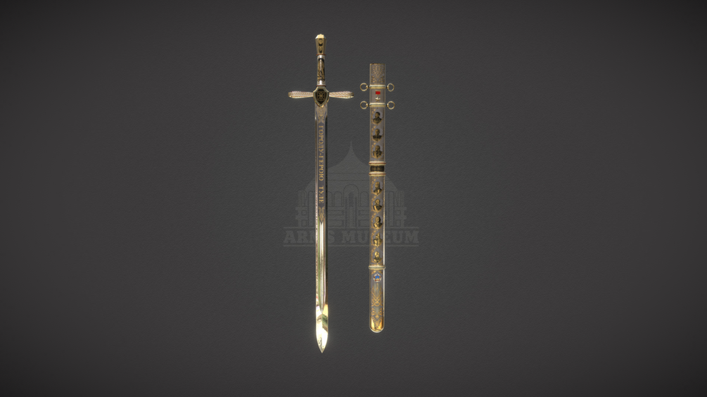 (FREE PRODUCT) The Sword Of Victory 3D Model